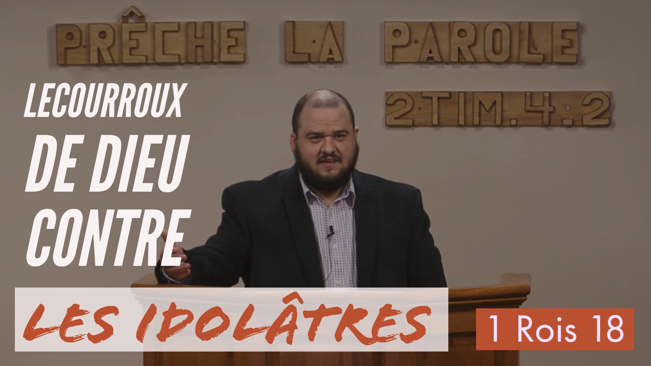 Micael Beaulieu – Le courroux de Dieu contre les idolâtres – 1 Rois 18 ...